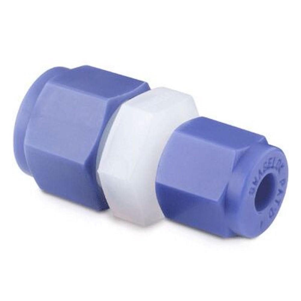 SWAGELOK PFA-620-6-4 3/8 in. Tube Fitting X 1/4 in. Tube Fitting, REDUCING Union - Walmart.com