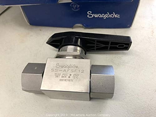 SWAGELOK SS-AFSF12 Manual Ball Valve 3/4IN NPT - Walmart.com