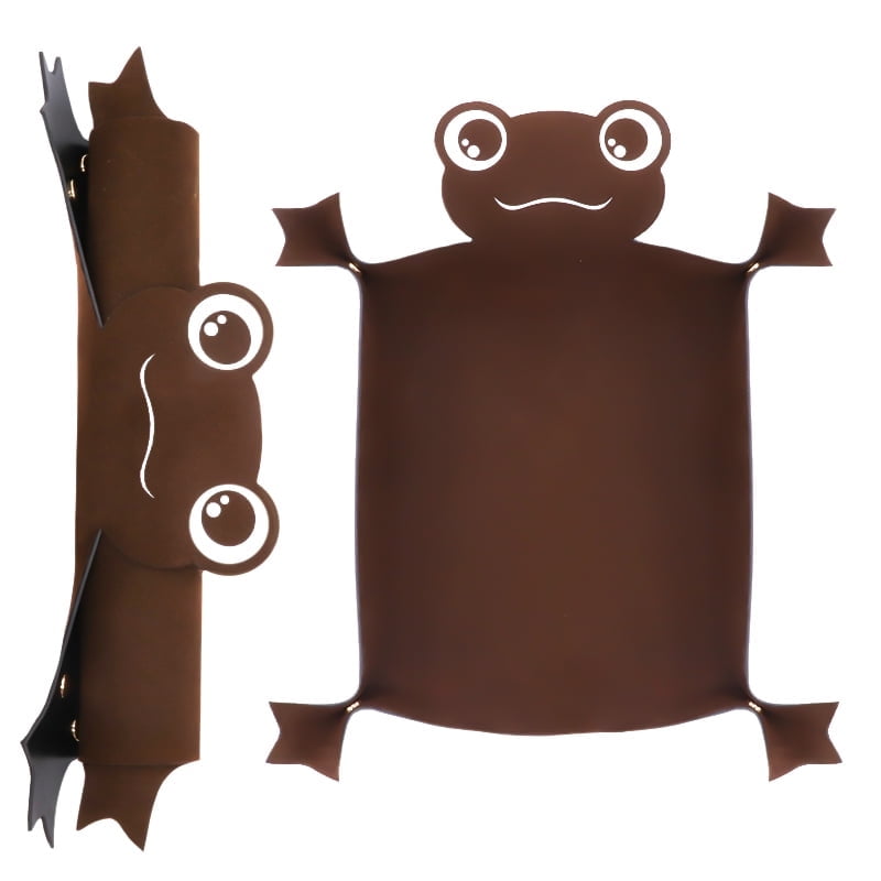 SWAJUJA Frog Dice Rolling Tray Novelty Folding Dice Holder Portable ...