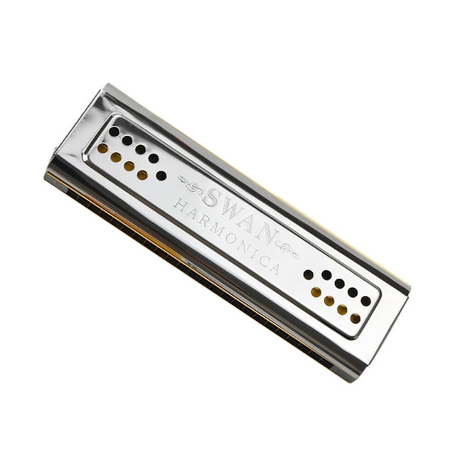 SWAN Both Sides Harmonica 24 Holes C And G Double Tones Harmonica Mouth ...