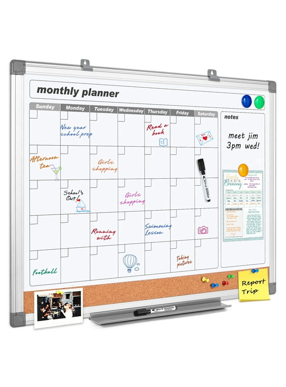 Dry Erase Calendar Boards in Whiteboards & Dry Erase Boards - Walmart.com