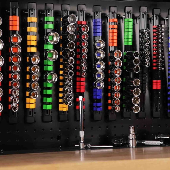 SWANLAKE Socket Organizer Set, Socket Organizer for Tool Box Drawer ...