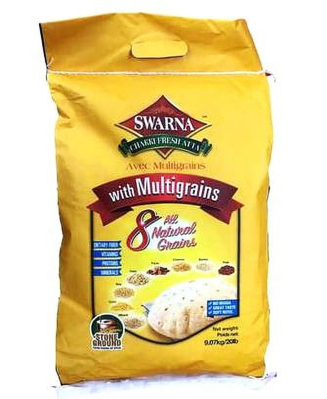 SWARNA MULTIGRAIN ATTA 20 LBS. - Walmart.com