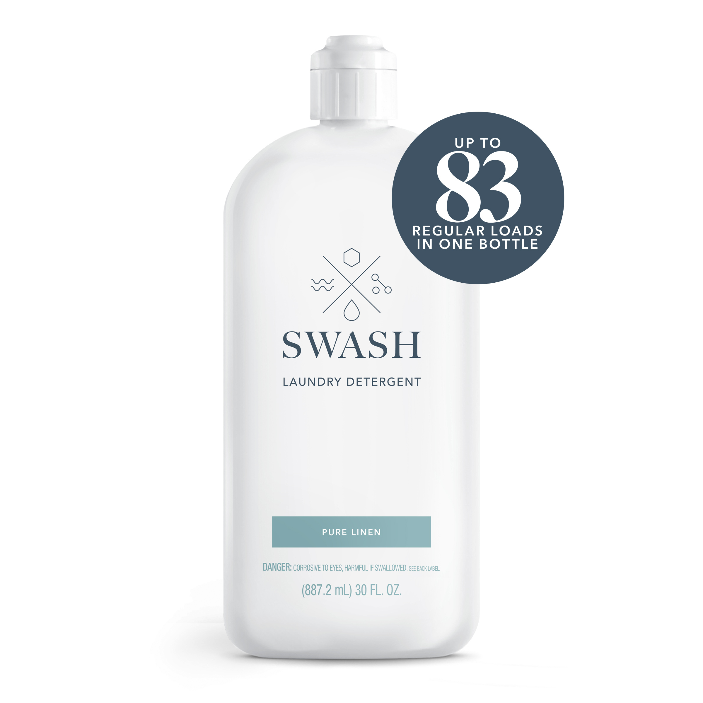 SWASH® PURE LINEN LAUNDRY DETERGENT, 83 Loads, 30 fl. Oz. - Walmart.com