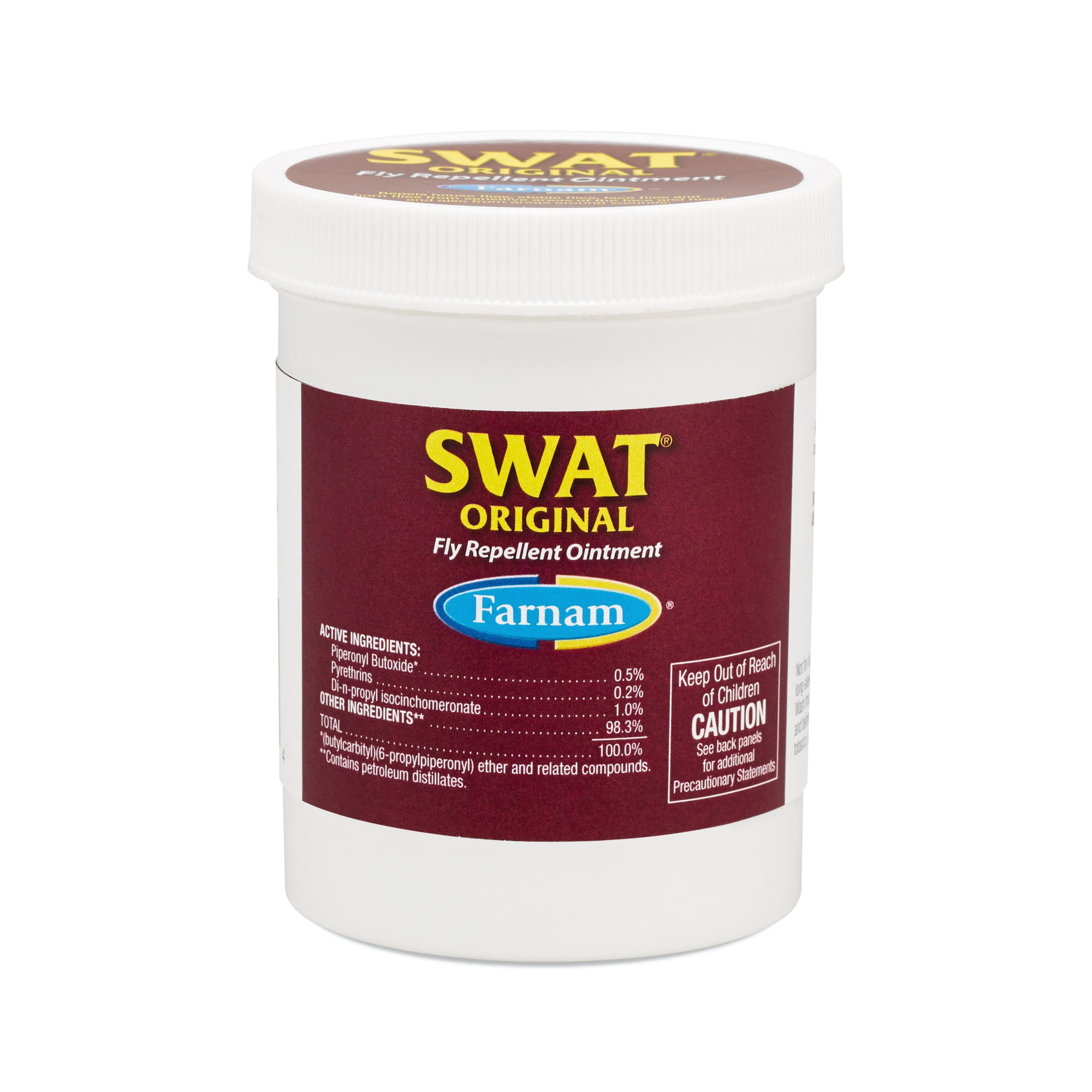 Farnam Swat Fly Ointment for Horses, Ponies and Dogs, Wound and Sore ...