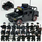 SWAT Team Special Forces 24 Custom Minifigures + Humvee - E22 - Walmart.com