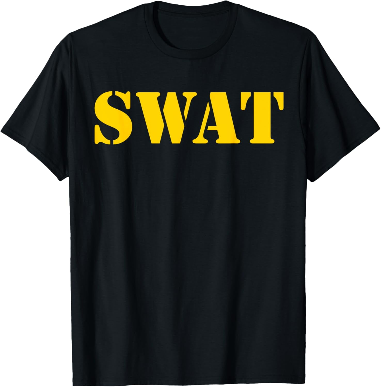 SWAT Text Graphic - Police Vehicle & Tactical Truck T-Shirt - Walmart.com