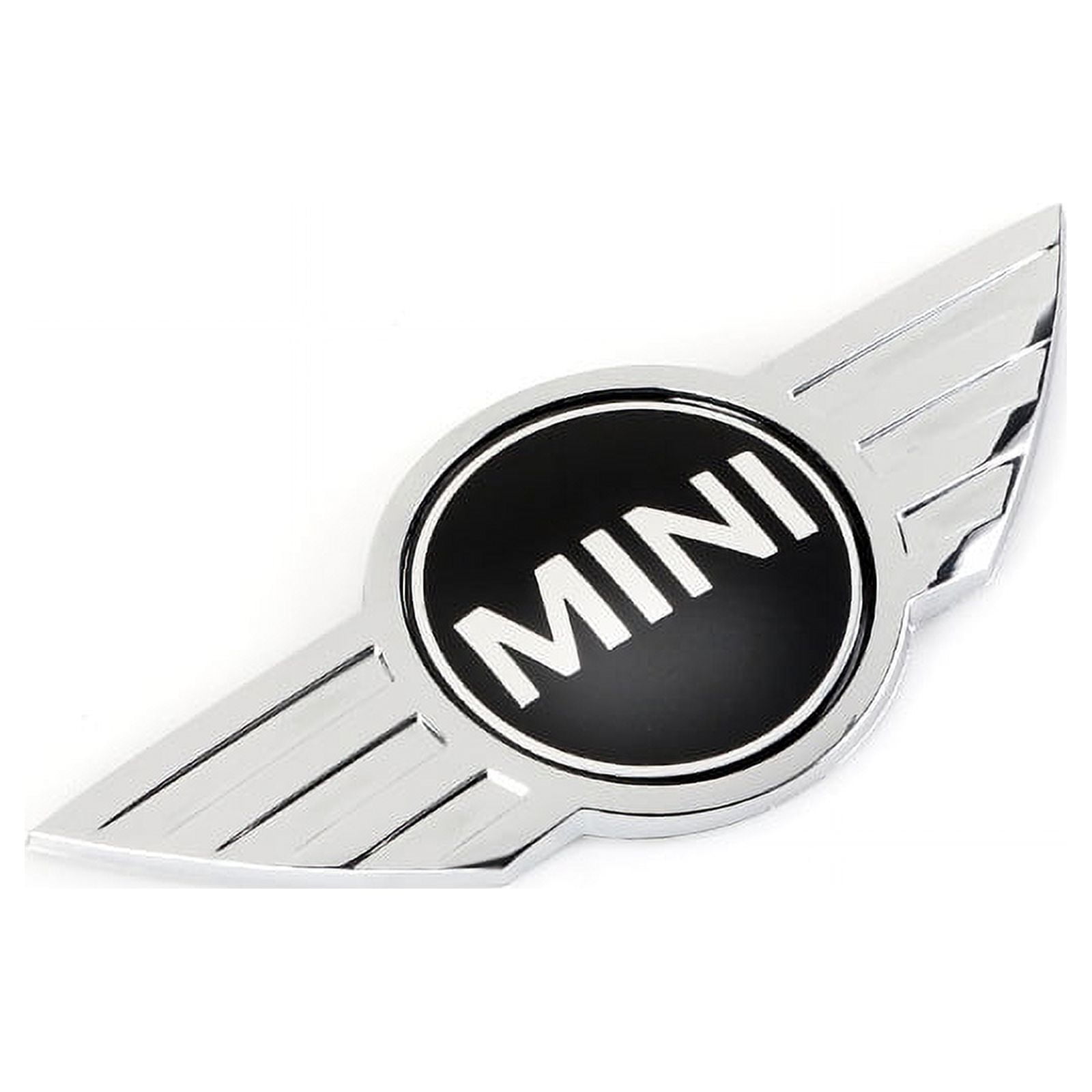 MINI Logo Badge 2 PCS, Automotive Chrome Hood Label, Car Door Rear ...