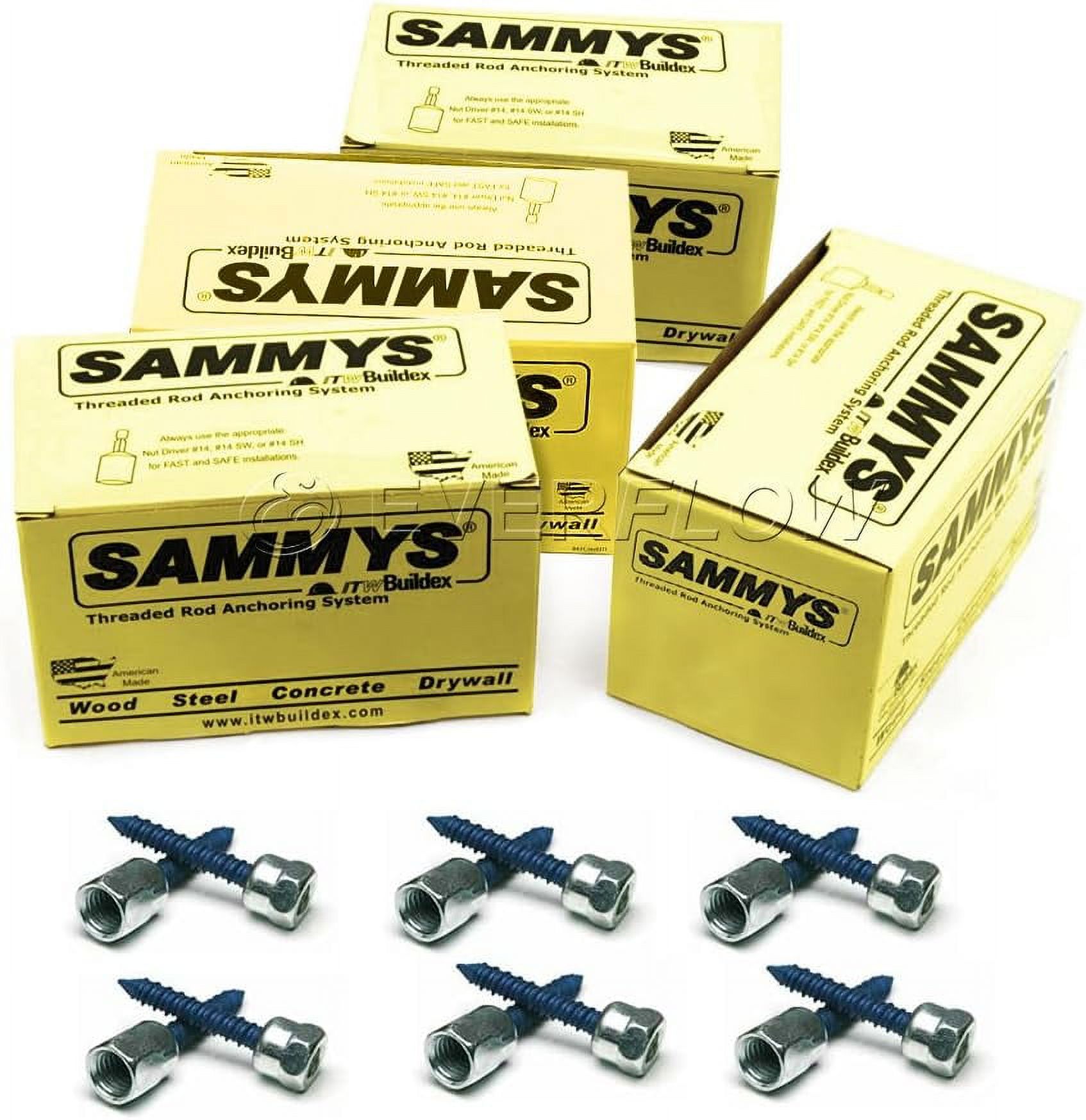 SWC 20 3/8" Screw Horizontally Threaded Rod Anchor Designed For ...