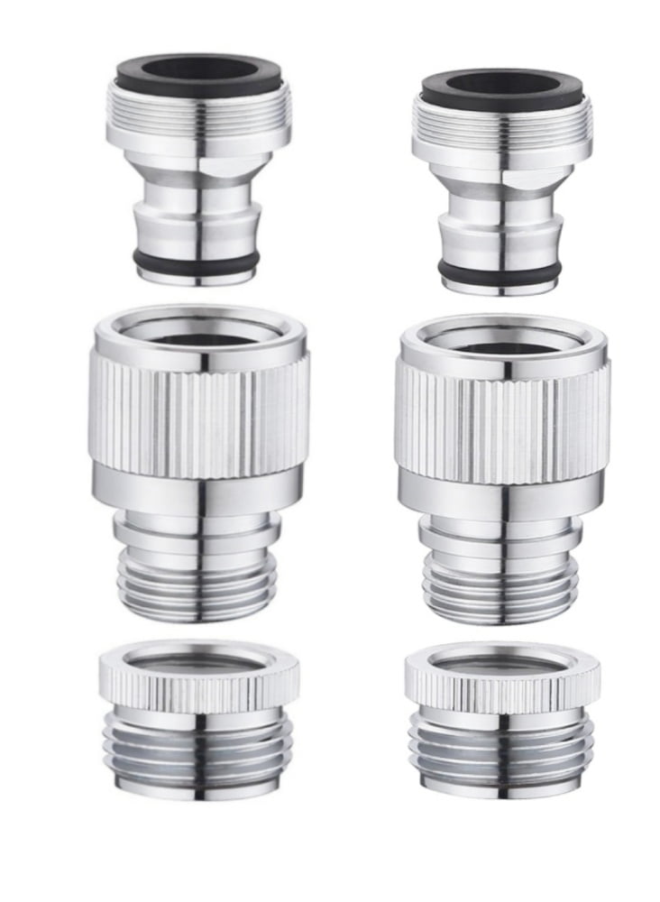 SWDAE Brass Faucet Quick Hose Connector, High Quality 2 Pack - Walmart.com