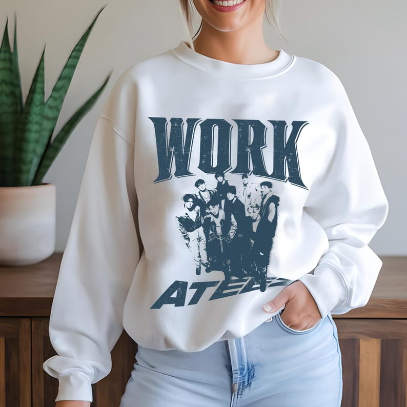 SWEATSHIRT Ateez Work Sweatshirt, Ateez Towards The Light: Will To ...