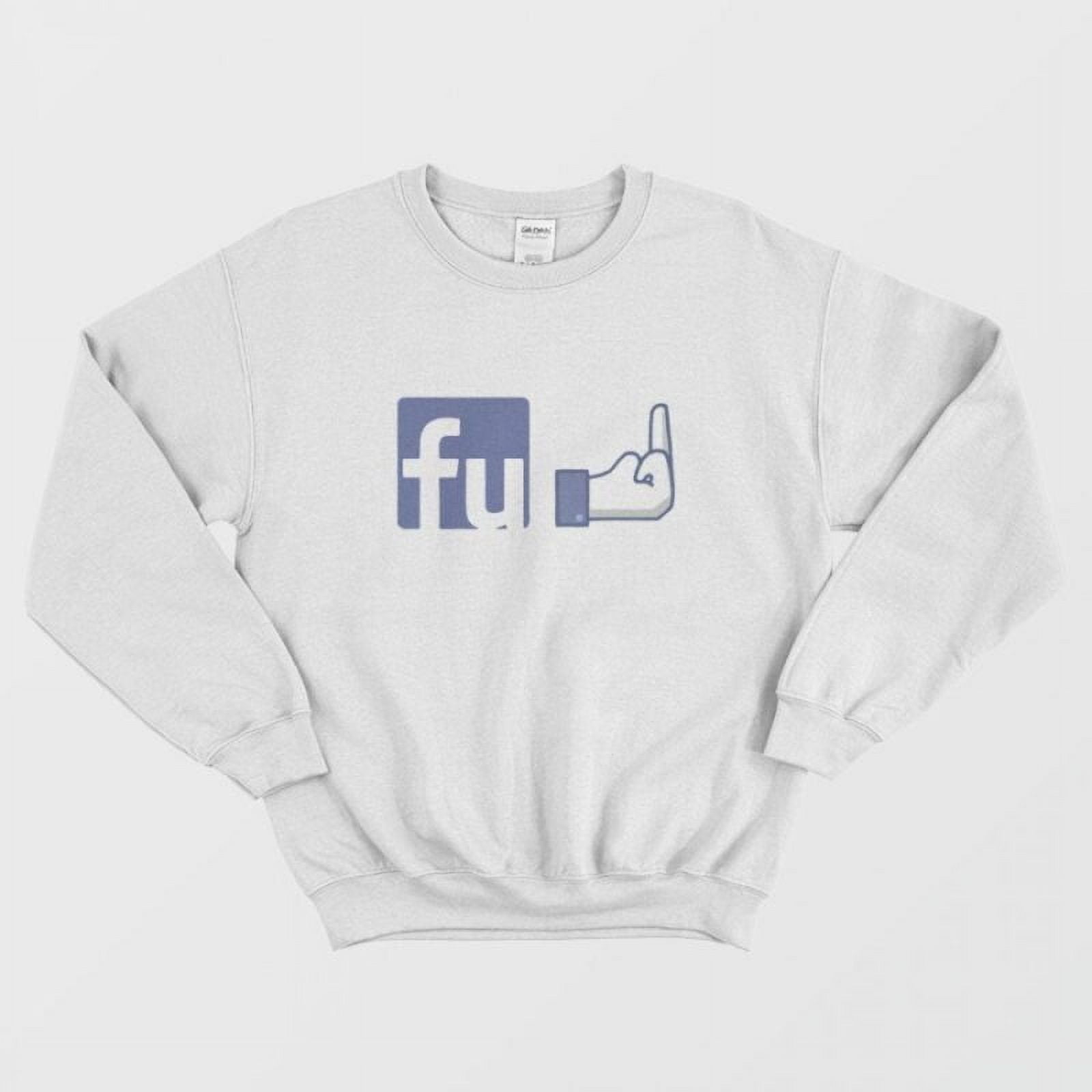SWEATSHIRT FU Facebook Logo Parody Sweatshirt - Walmart.com