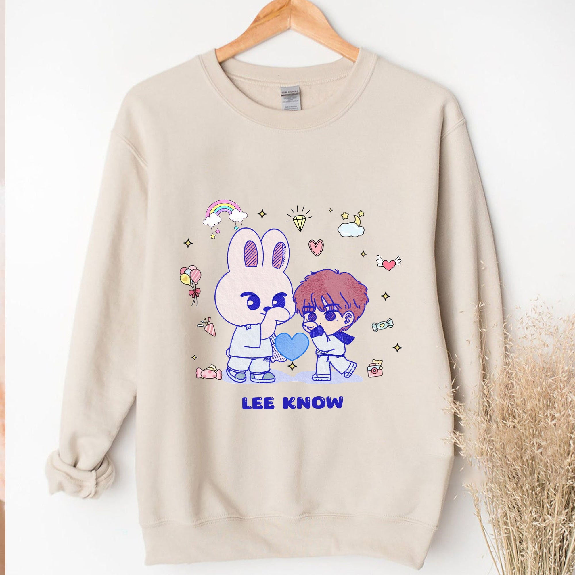 SWEATSHIRT Leeknow Leebit Stray Kids Skzoo Shirt, Stray Kids Member ...