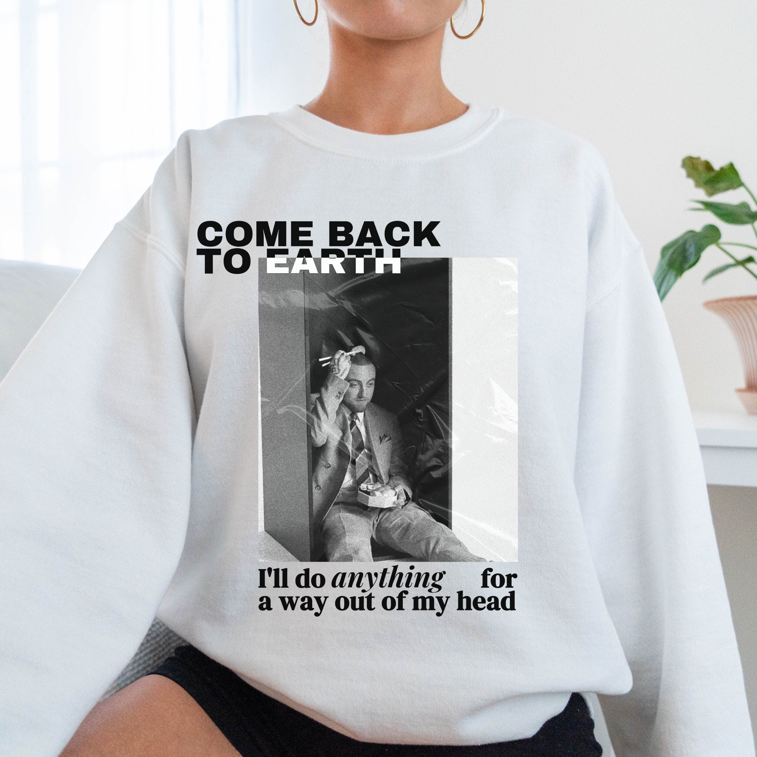 SWEATSHIRT Mac Miller Swimming Sweatshirt Merch, Come Back To Earth ...