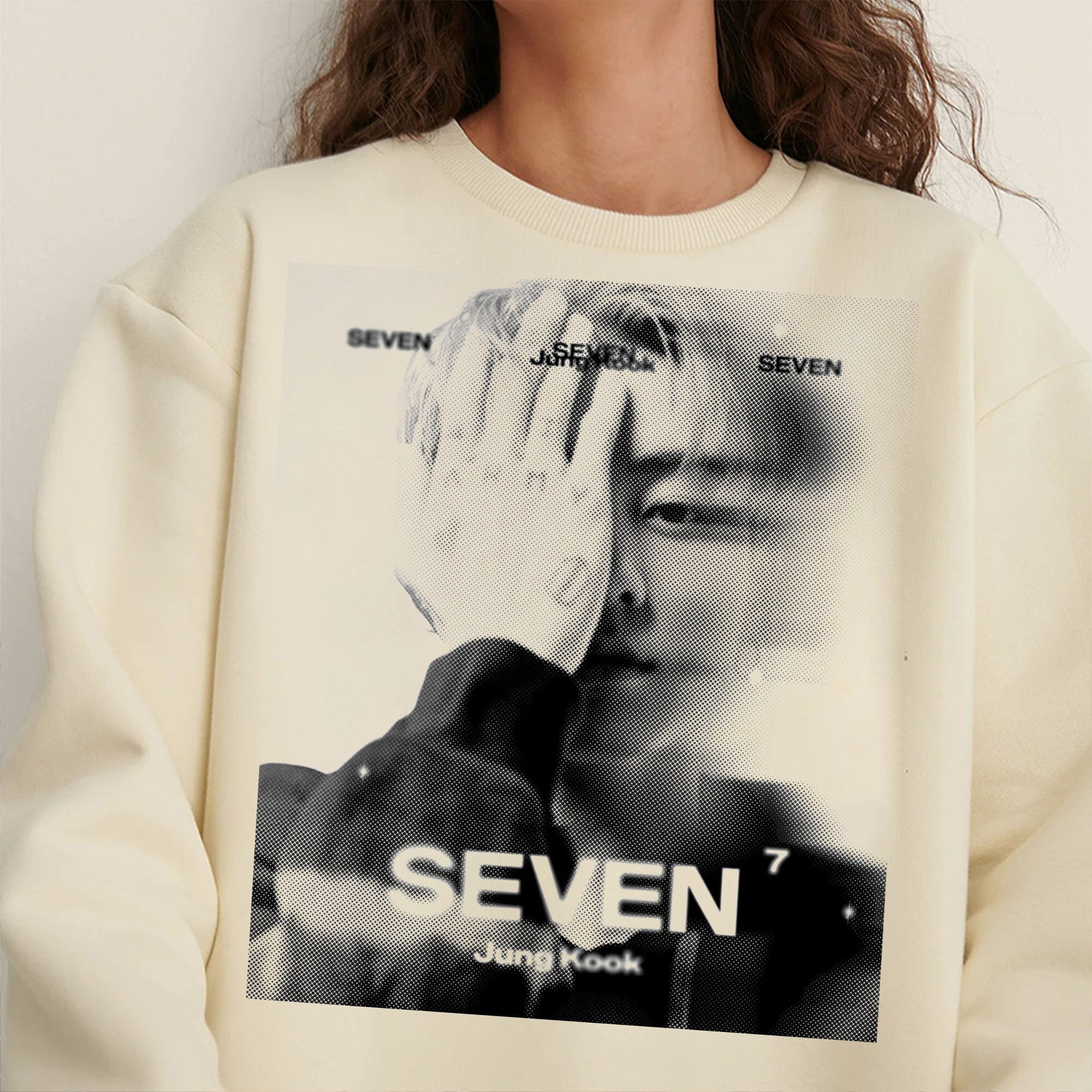 SWEATSHIRT Seven Jungkook Vintage Shirt, Jungkook Bts Seven Shirt ...