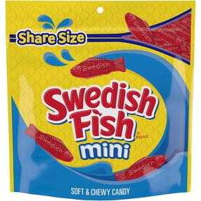 Swedish Fish Mini, Assorted Eggs, Soft Chewy Easter Candy, 18 Snack ...