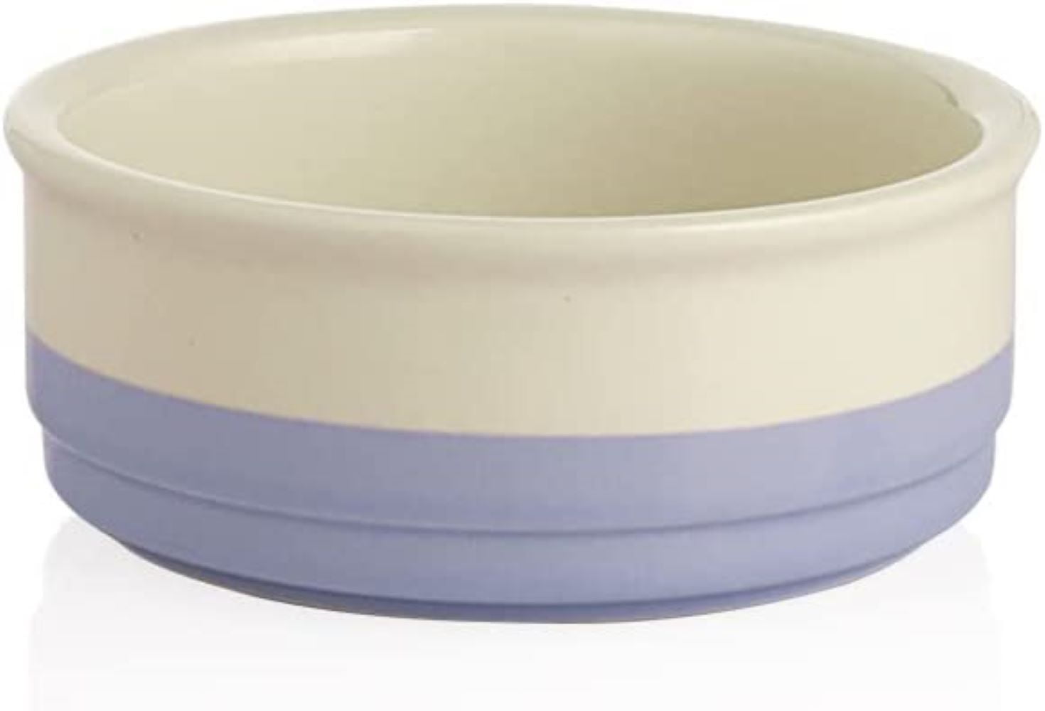 SWEEJAR Ceramic Dog Bowls, Dog Food Dish for Small Dogs and Cat, Heavy ...