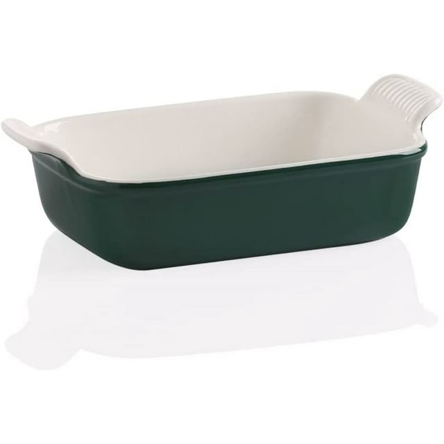 SWEEJAR Ceramic Small Baking Dish, 28 Oz Rectangular Lasagna Pan ...