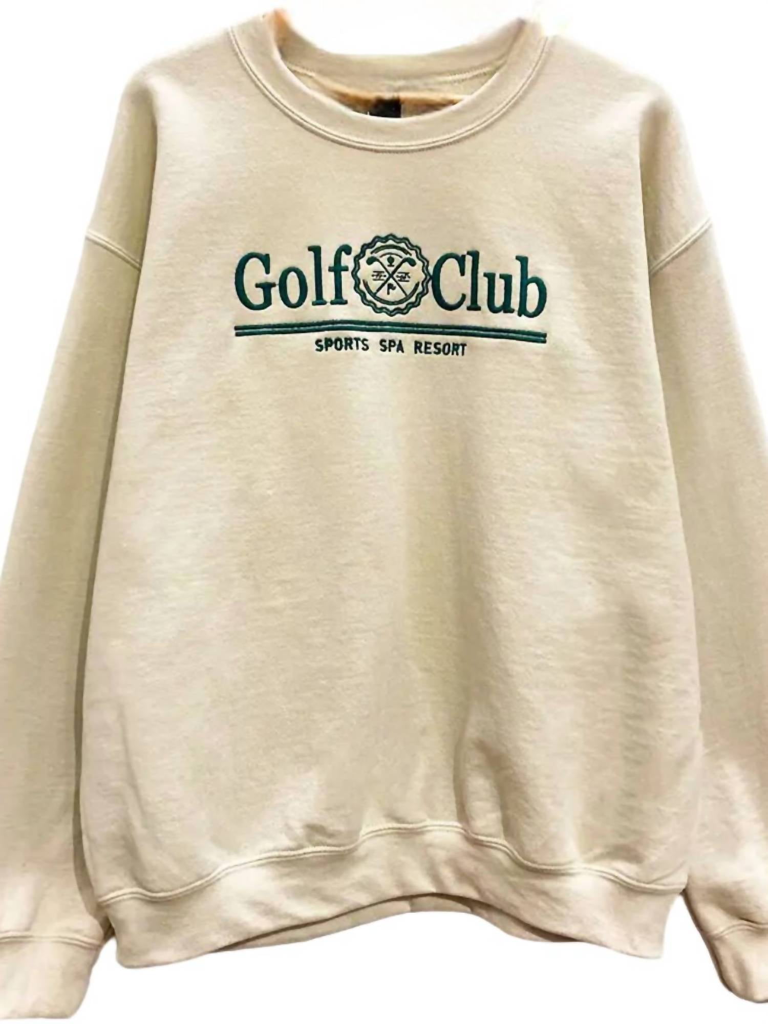 Sweet Claire Women's Embroidered Golf Club Sweatshirt - Walmart ...