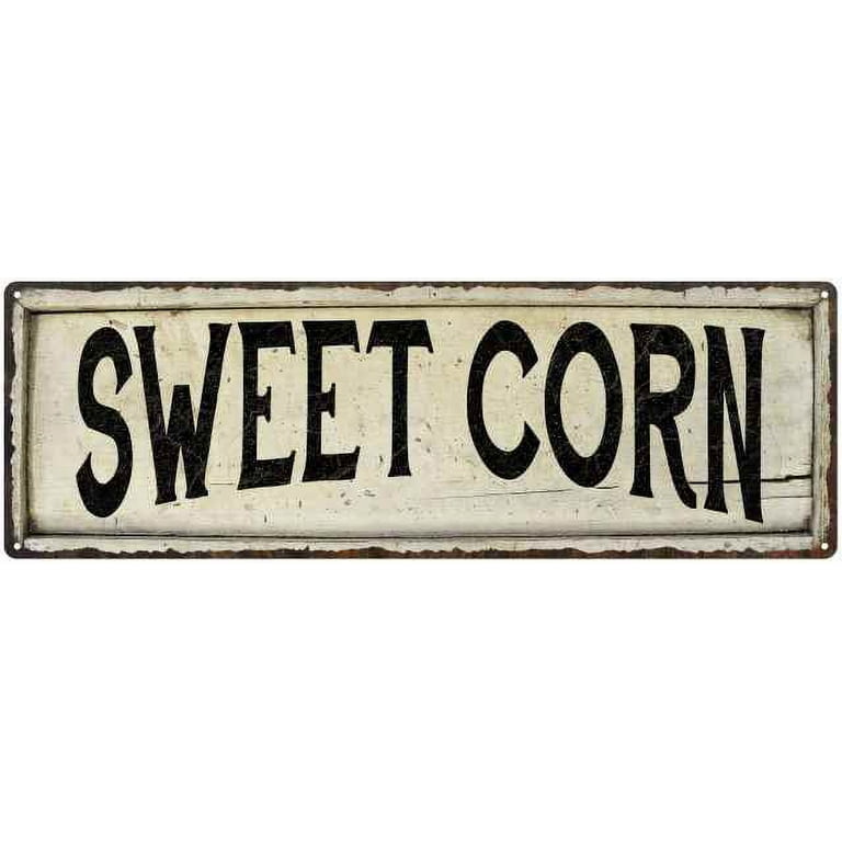 Farmhouse Wooden Sign Sweet Corn