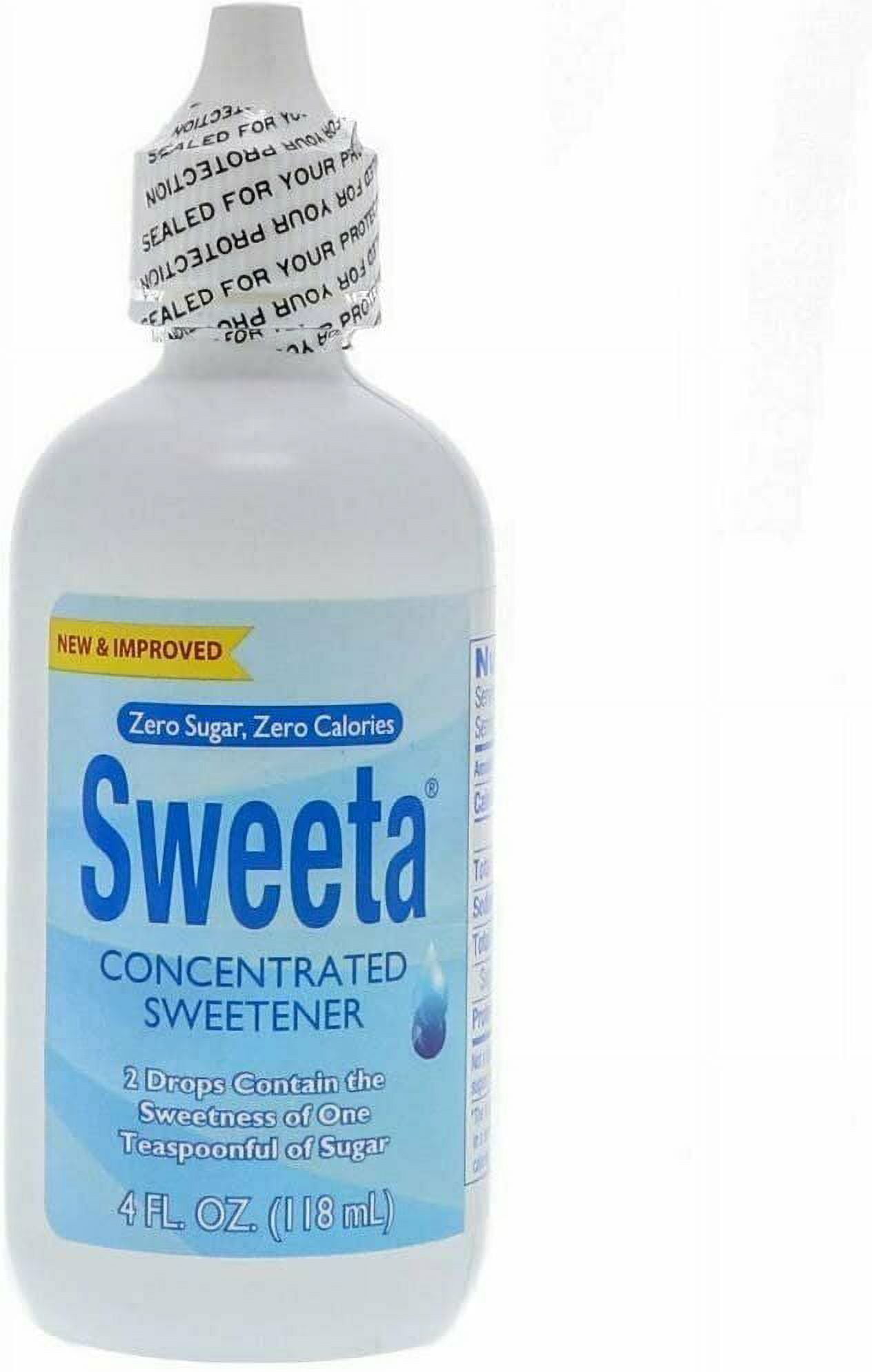 Sweeta Concentrated Sweetener Liquid 4 oz - Walmart.com