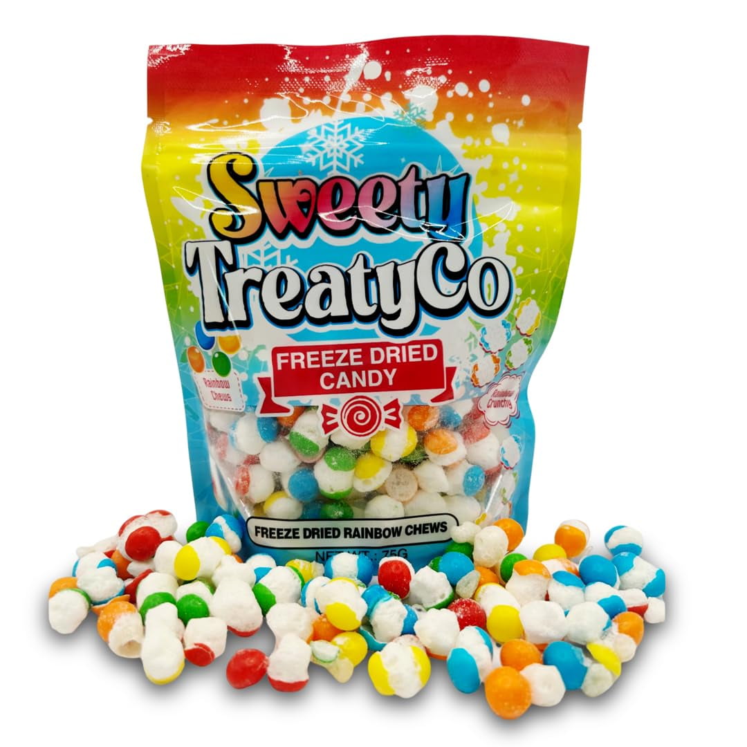 SWEETY TMH1 TREATYCo. Freeze Dried Rainbow Gummies - Healthy Fruit ...