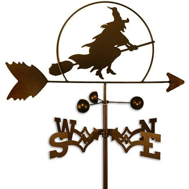 SWEN Products Inc Handmade Halloween Witch Weathervane - Walmart.com