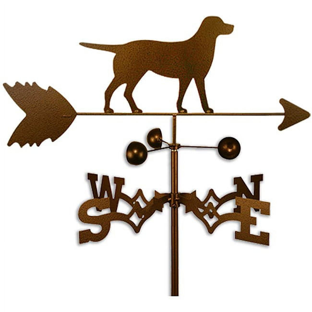 SWEN Products Inc Handmade Labrador Lab Dog Copper Weathervane ...