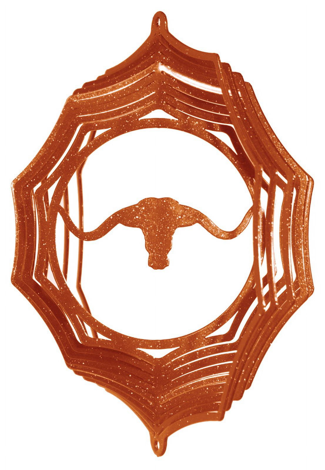 SWEN Products LONG HORN LONGHORN BULL STEER COW Metal Wind Spinner ...