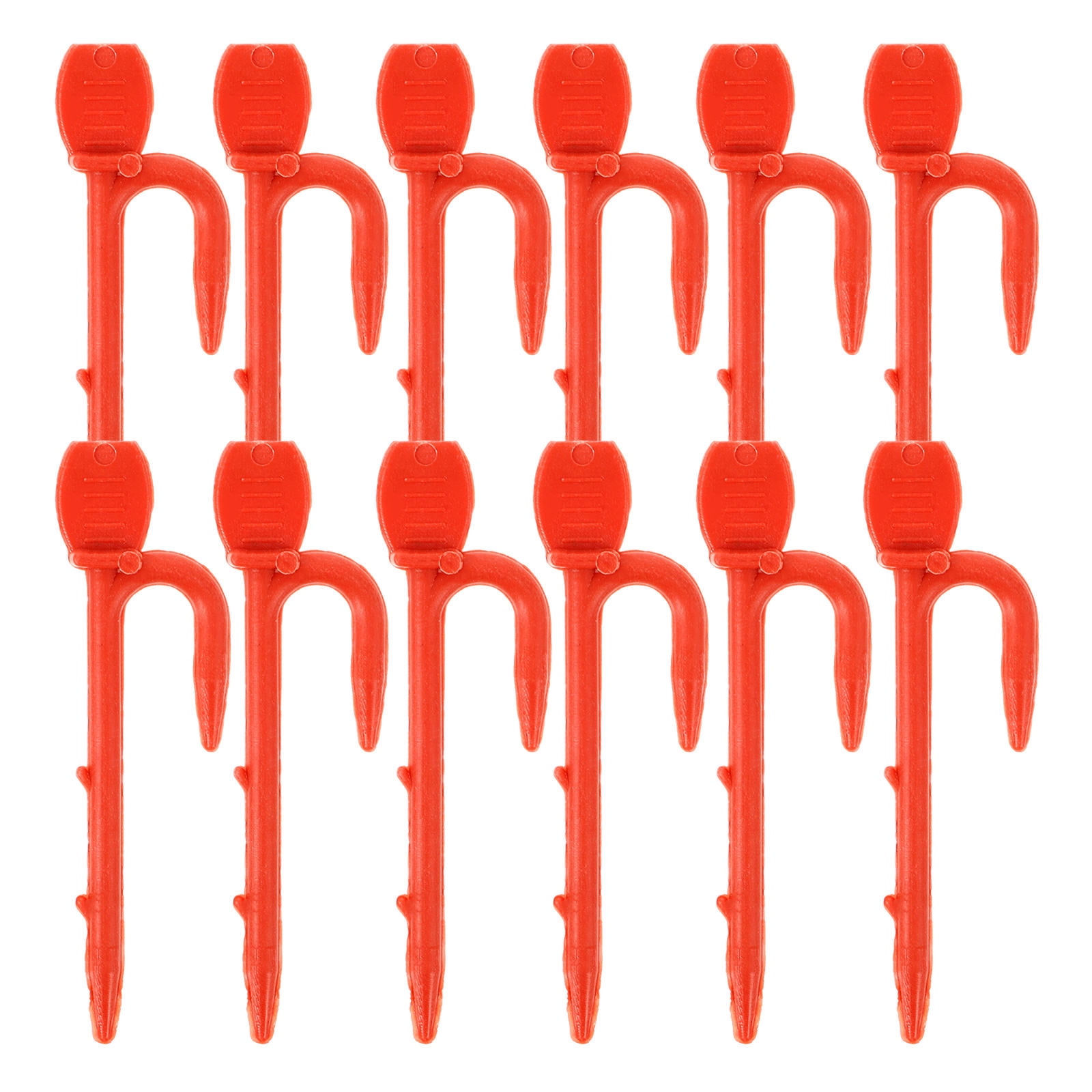 SWETRACE 1 Bag Orange Plastic Plant Vine Fixing Clips for Vines ...