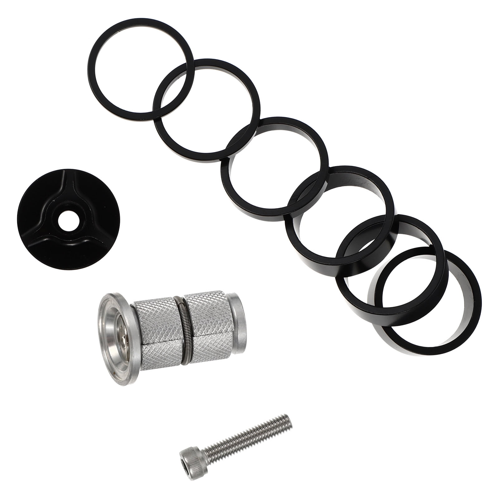 SWETRACE 1 Set Black Front Fork Washer Mountain Bikes and Road Bikes ...