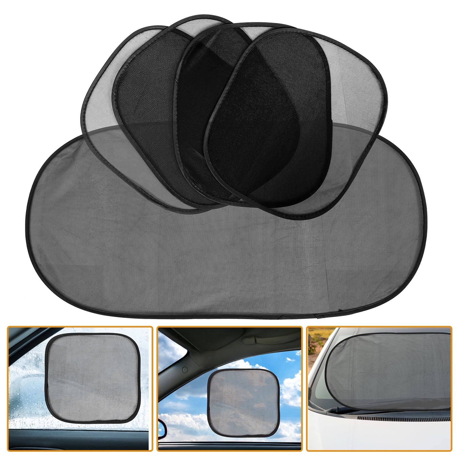 SWETRACE Side Car Window Sun Blocker 1 Set 38.8x19.3x0.1in - Walmart.com