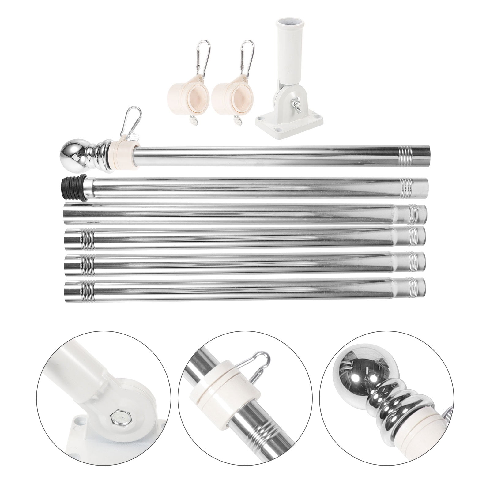 SWETRACE 1 Set Flag Pole Mount for Homeowners and Event Organizers in ...