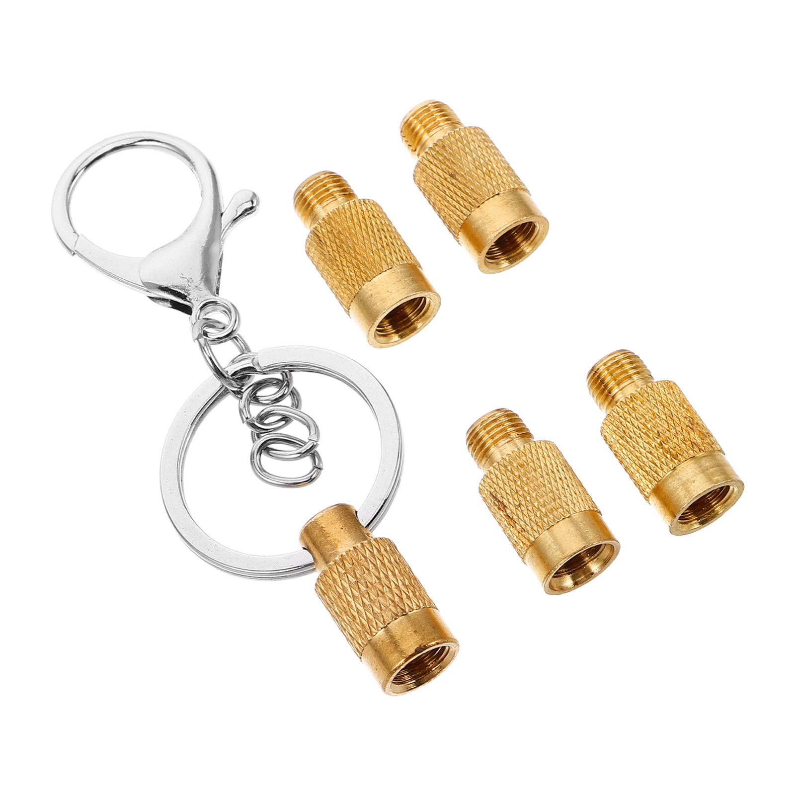 SWETRACE 1 Set Golden Compact Brass Tire Deflator for Efficient Tire ...
