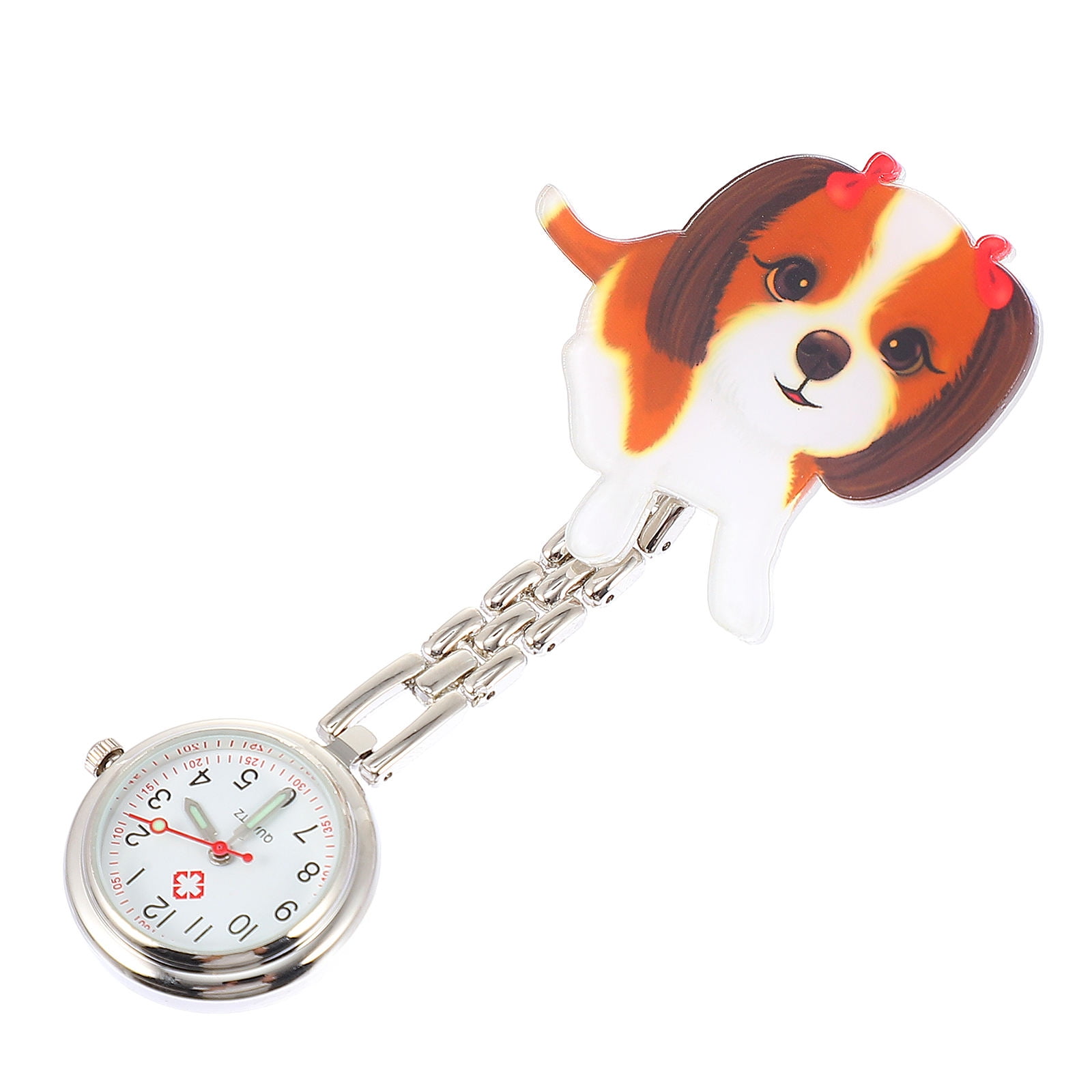 SWETRACE 1 Set Hand Wind Pocket Watch Cartoon Style Plastic Round ...