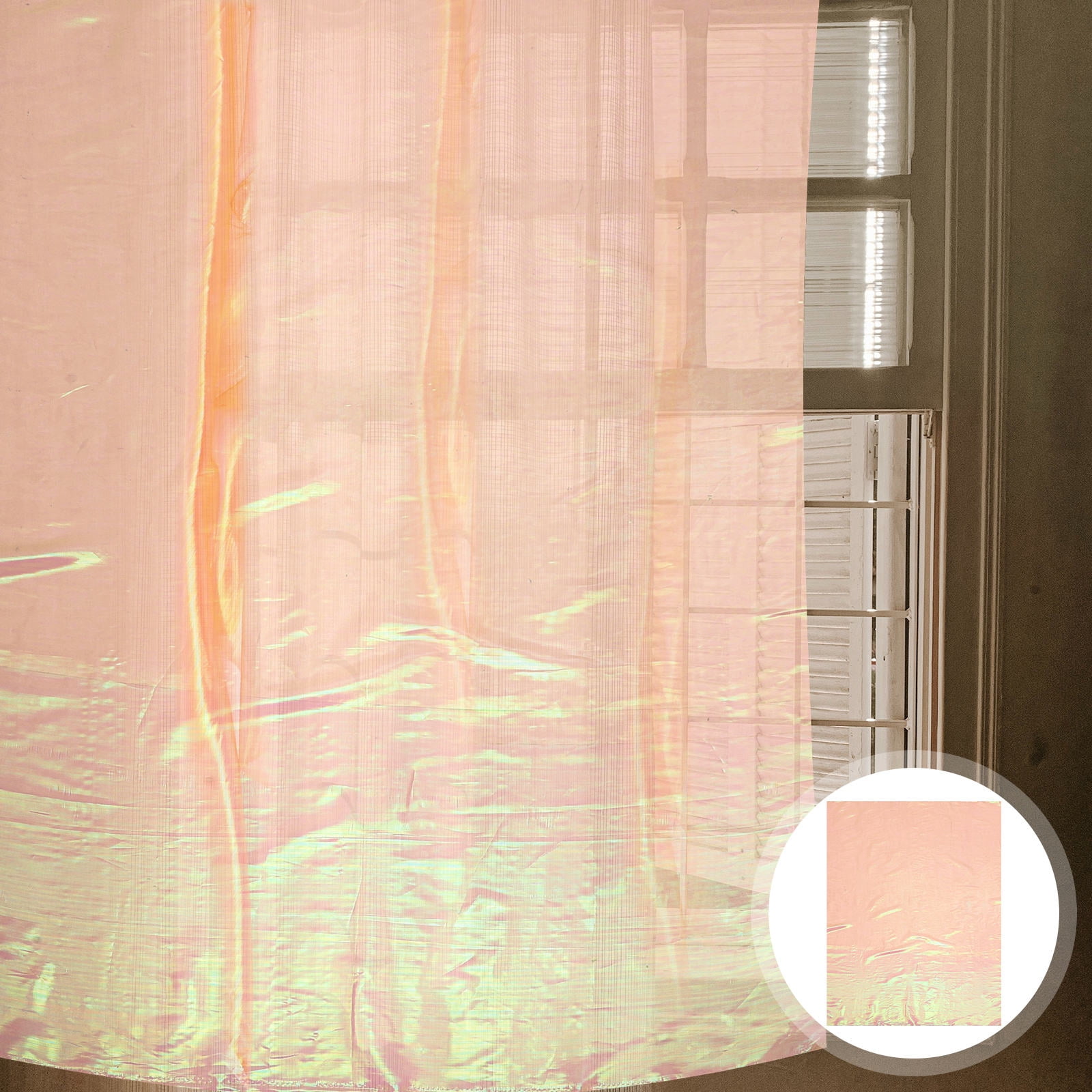 SWETRACE 1 Set Holographic Fabric Iridescent Holographic Gauze 150x39in ...