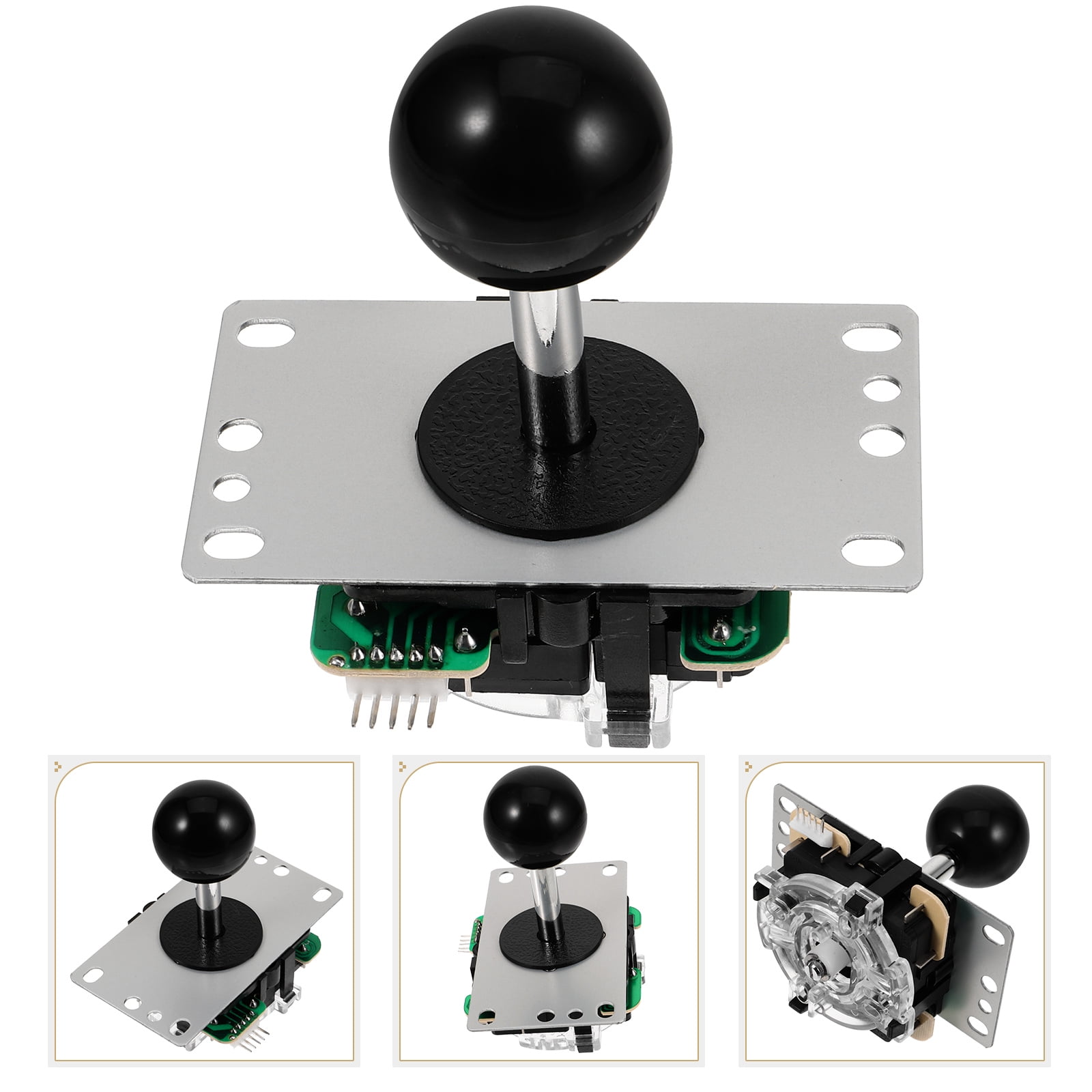 SWETRACE 1 Set Reusable Joystick Micro Switch Control for Gaming Arcade Use Black Color ...