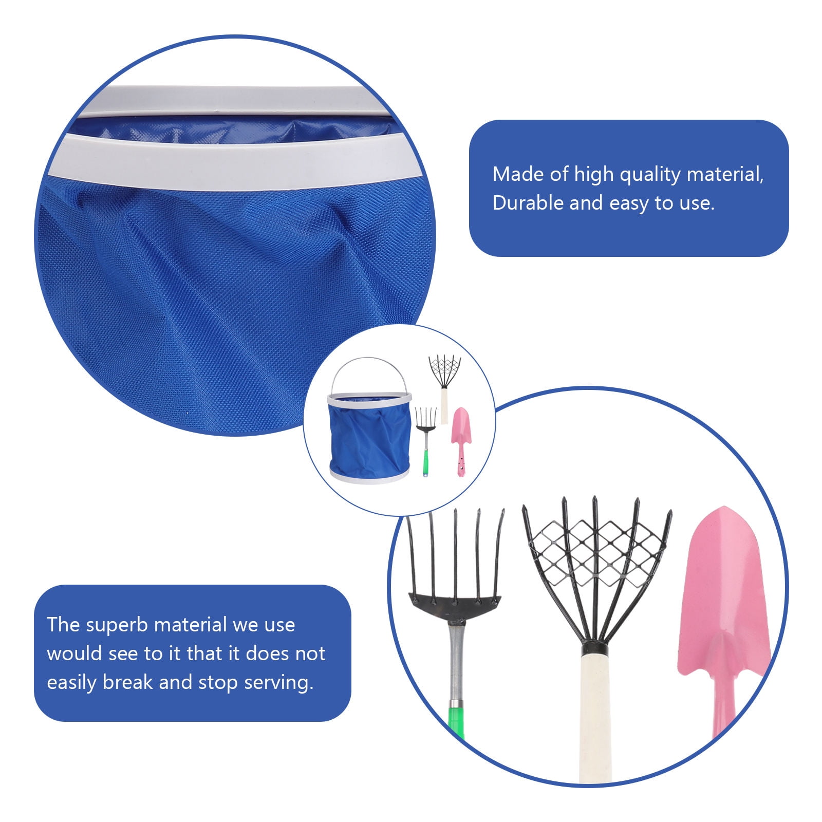 SWETRACE 1 Set Small Rake for Gardening Assorted Color High Carbon ...