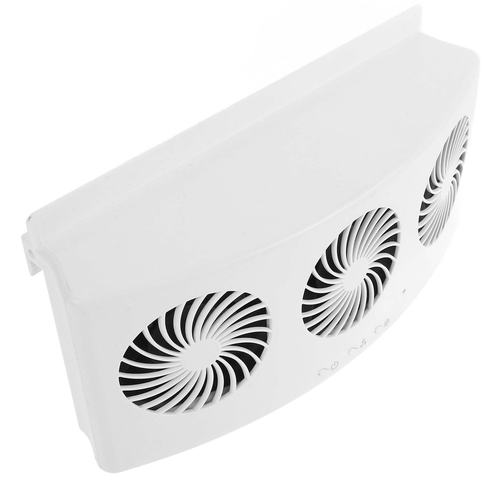 SWETRACE 1 Set Solar Car Window Vent Fan White Abs for Car Ventilation ...