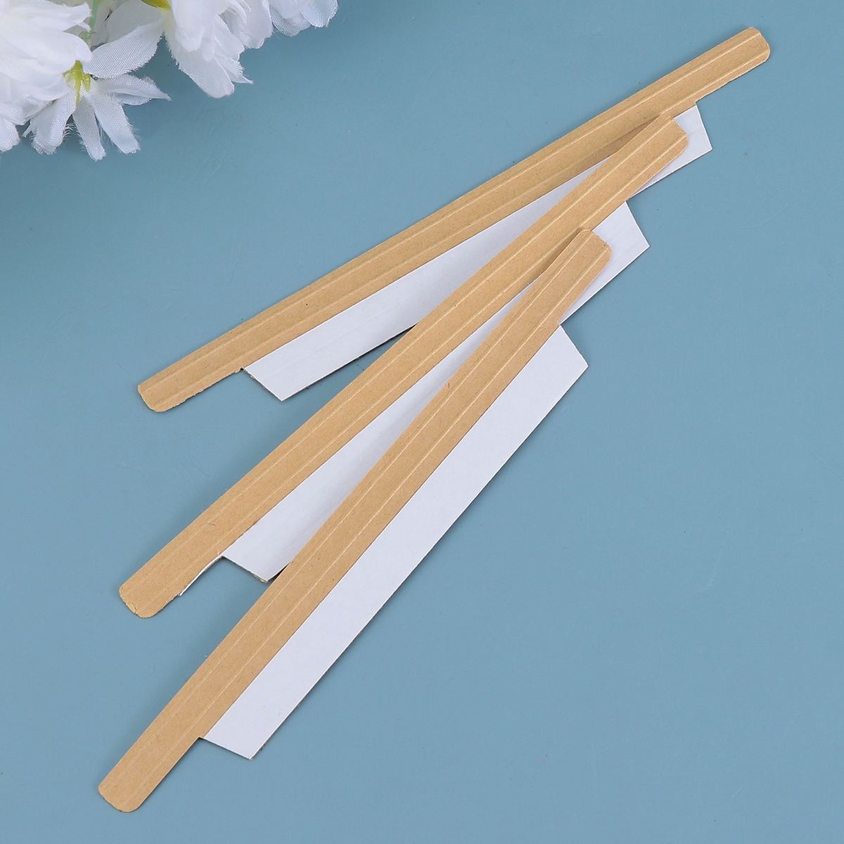SWETRACE 1 Set of 100Pcs Sealing Bar Food Bag Sealing Sticks Khaki ...