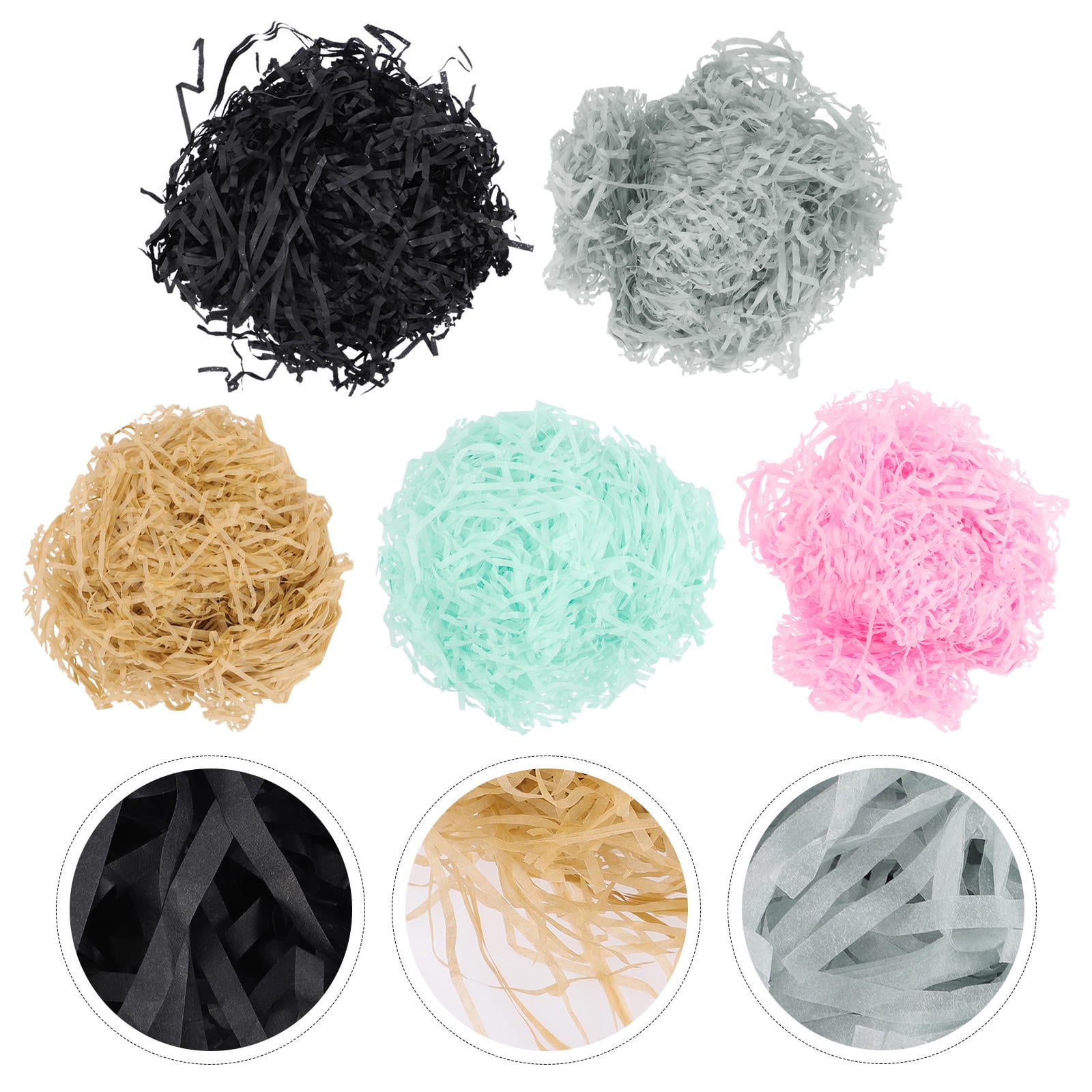 SWETRACE 10 Bags Paper Color Shredded Paper for Packaging and Crafts ...