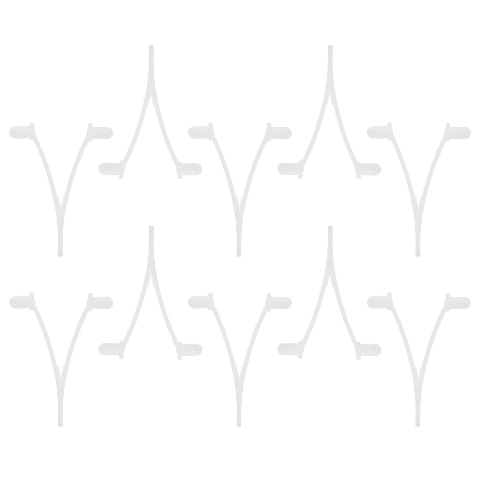 SWETRACE 10Pcs Beige Plastic Pool Attachment Clips for V Shape Swimming ...