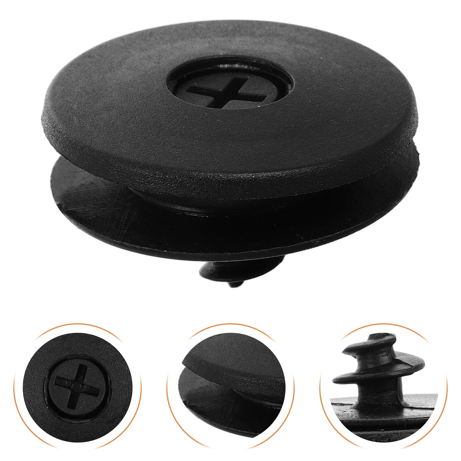 SWETRACE Wall Carpet Clip Anti Slip Floor Mat Clips 10Pcs Black ...