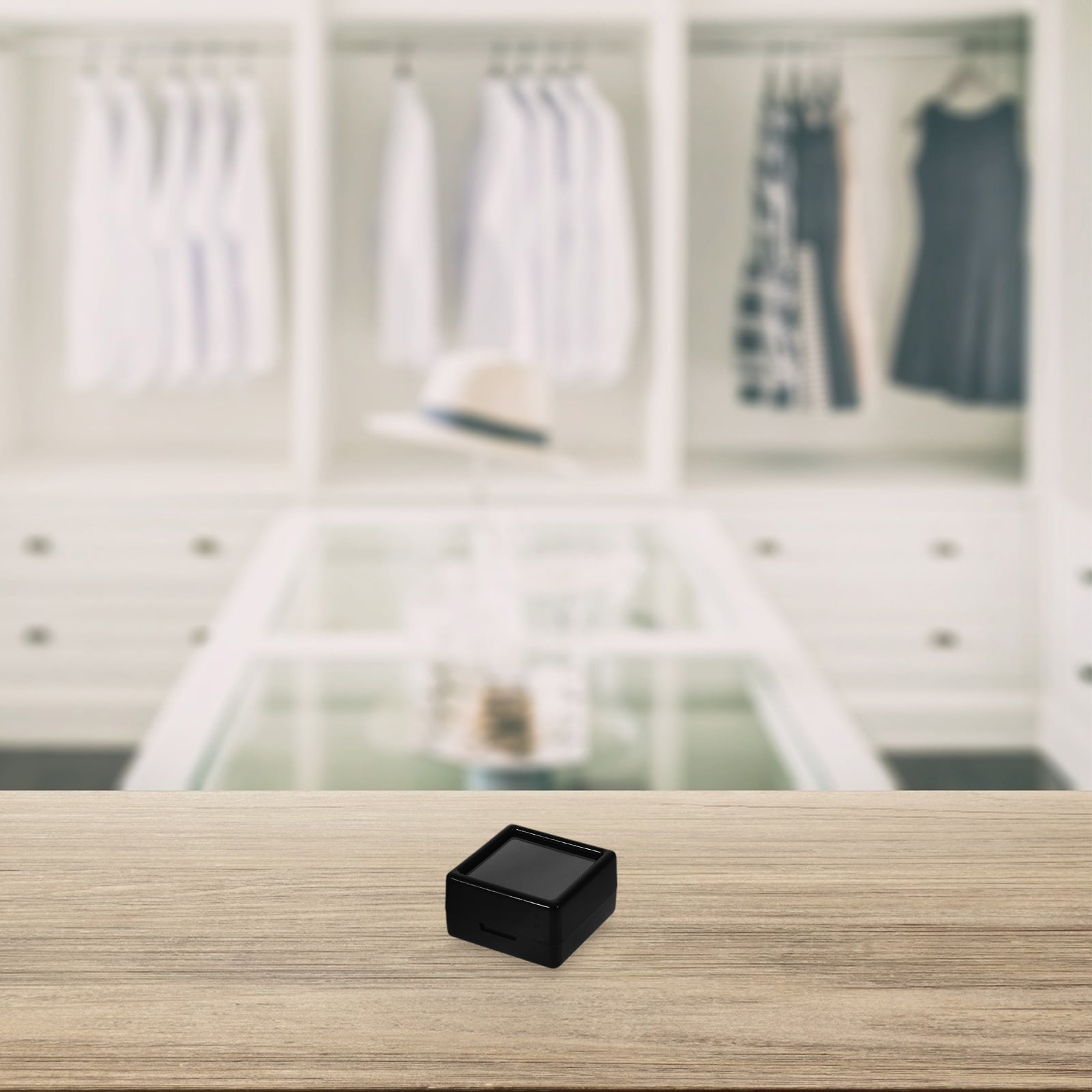 SWETRACE 10Pcs Clear Top Gemstone Storage Box Plastic Elegant Design ...