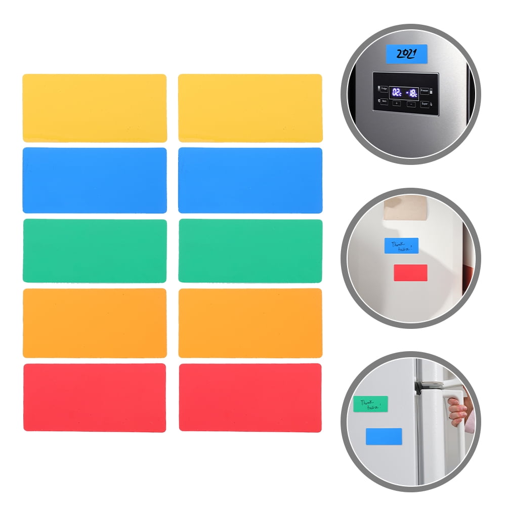 SWETRACE 10Pcs Green Magnetic Memo Tags for Retail 2.8x1.6x0.02In ...
