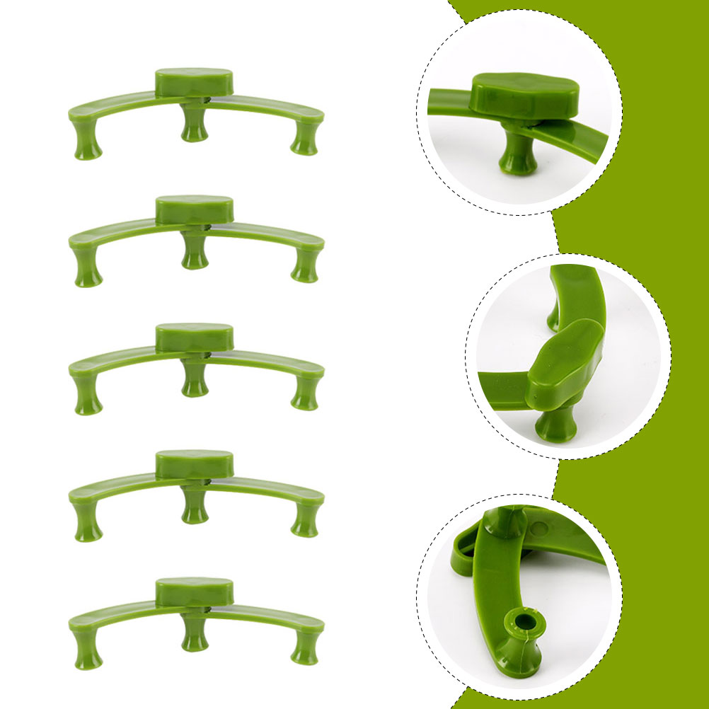 SWETRACE 10Pcs Green Plastic Branch Shaping Clip for Gardening Stem ...