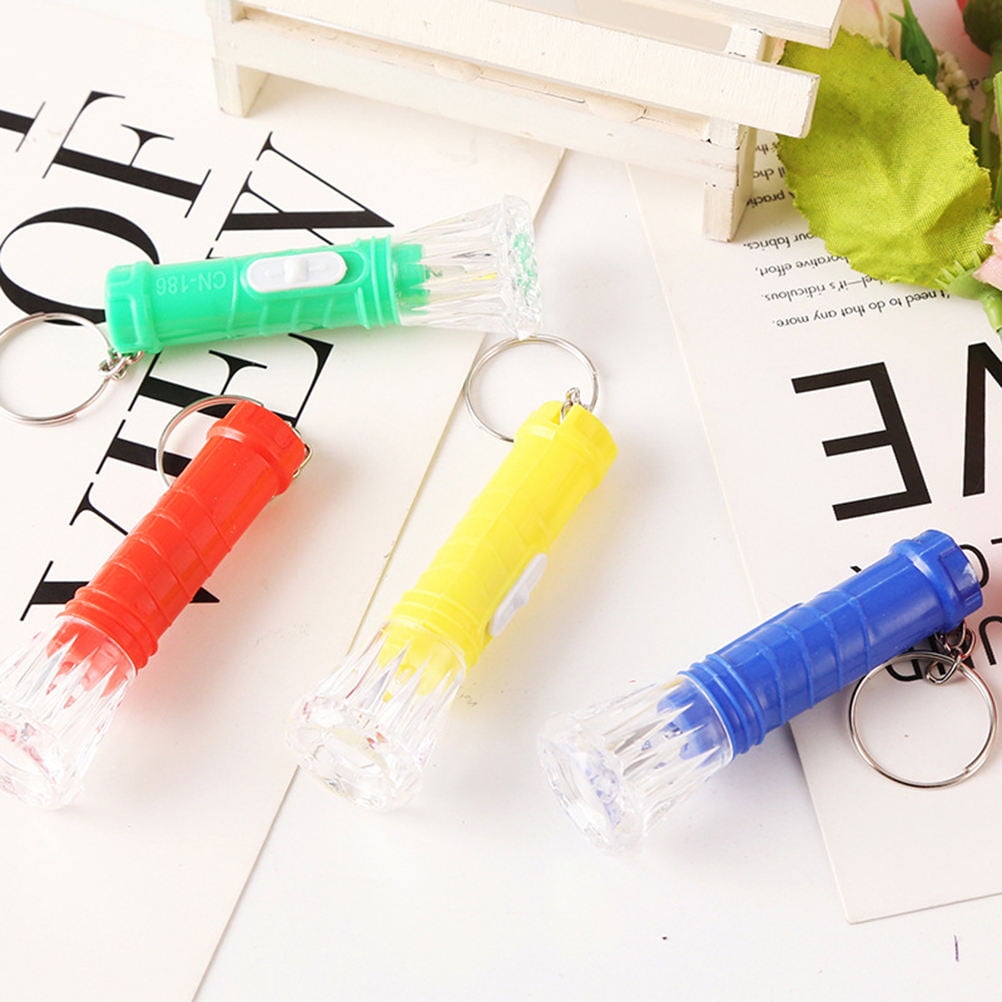 SWETRACE 10Pcs Handheld Flashlight for Outdoor Use Assorted Color ...