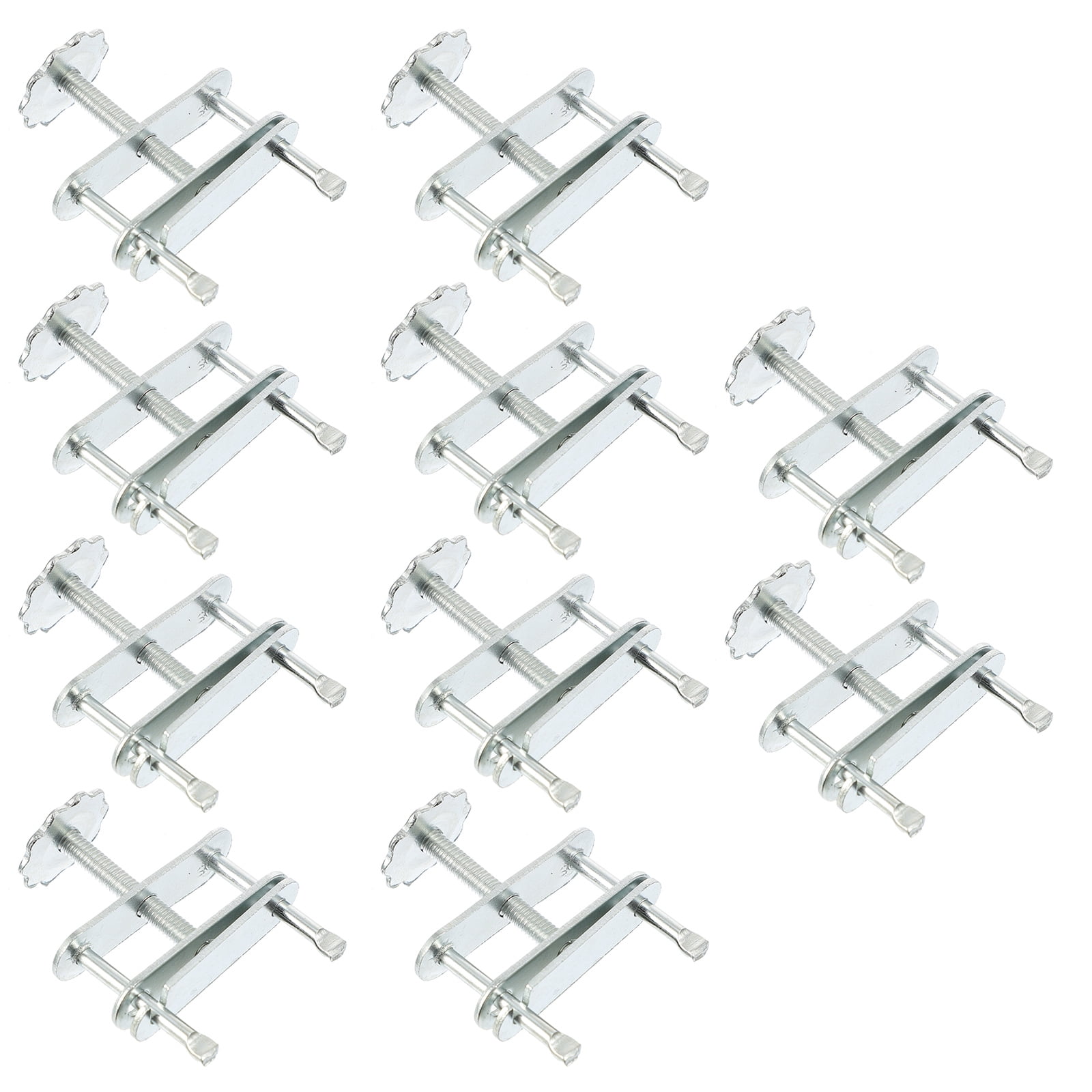 SWETRACE 10Pcs Spring Type Hose Clamps Galvanized Iron Silver For ...