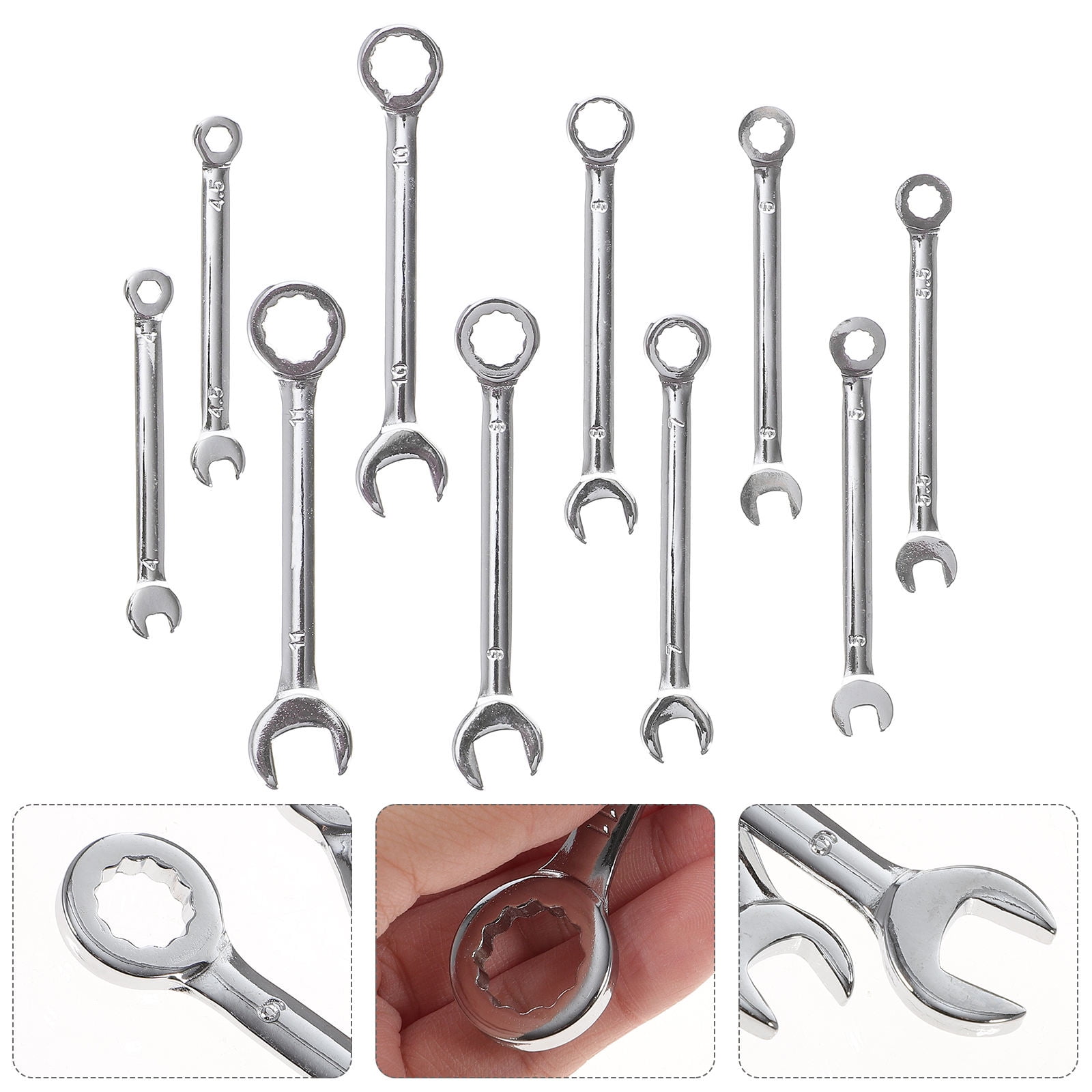 SWETRACE 10Pcs Steel Spanner Wrench for Home Repair and DIY Enthusiast ...