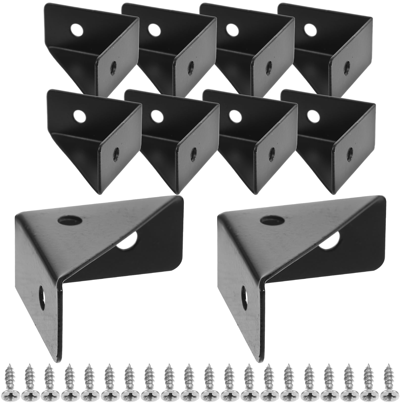 SWETRACE 10Set Heavy Duty L Shaped Shelf for Furniture Connection Angle ...